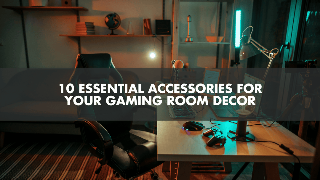 10 Essential Accessories for Your Gaming Room Decor! – TheHausHaus