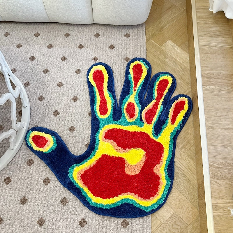 Thermal Imaging Palm Rug – TheHausHaus